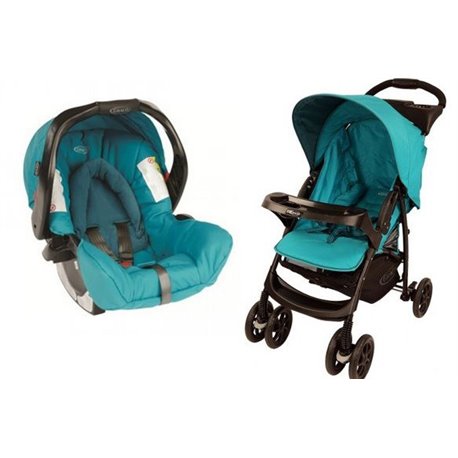 Graco duo sistem (kolica+ auto sedište) Mirage TS lake-tirkiz