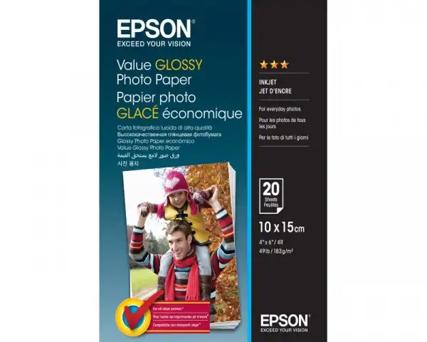 EPSON S400037 10x15cm (20 listova) glossy foto papir