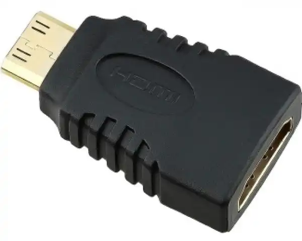 FAST ASIA Adapter Mini HDMI (M) - HDMI (F) crni