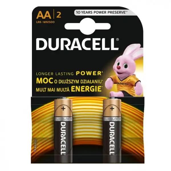 Duracell alkalne baterije AA DUR-LR6/BP2