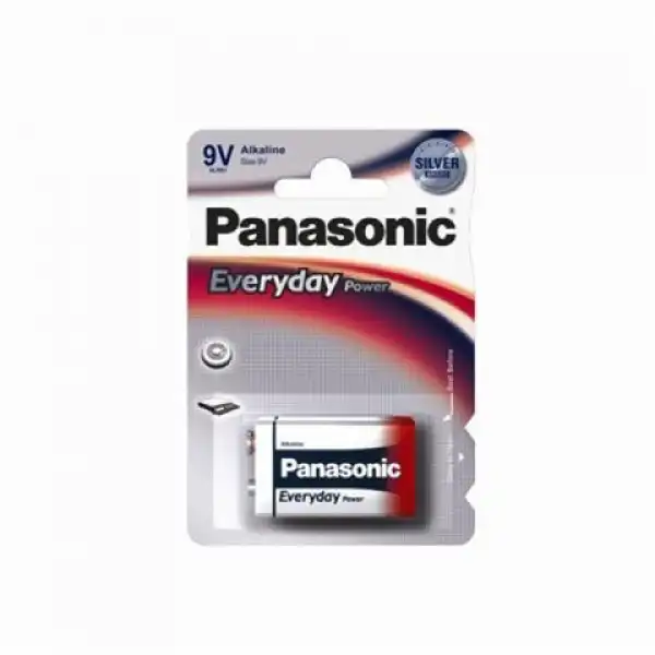 PANASONIC baterije 6LR61EPS1BP -9V Alkalne Everyday