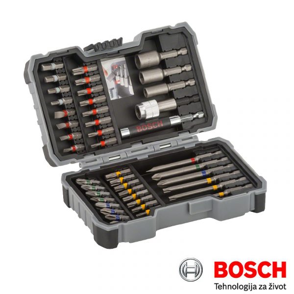 BOSCH® 43-delni set bitova i nasadnih ključeva