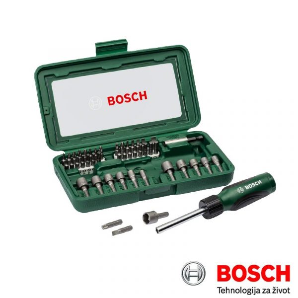 BOSCH® 46-delni set odvrtača