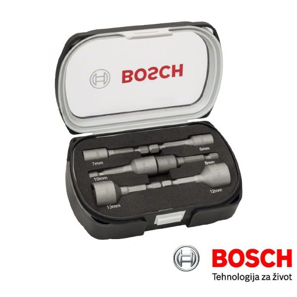 BOSCH® 6-delni set nasadnih ključeva