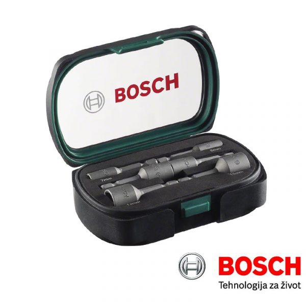 BOSCH® 6-delni set nasadnih ključeva