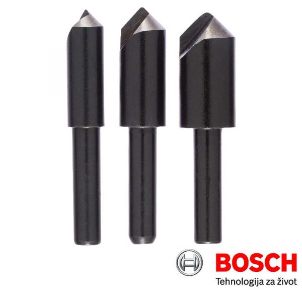 BOSCH® 3 – delni set konusnih upuštača, 1 oštrica