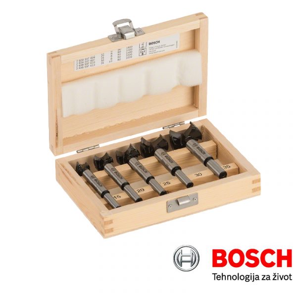 BOSCH® 5 – delni set burgija za majstore, tvrdi metal