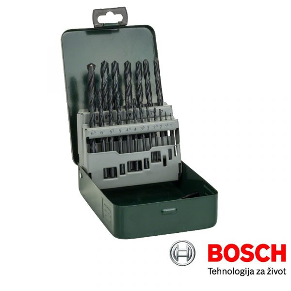 BOSCH® 19-delni set HSS-R burgija za metal