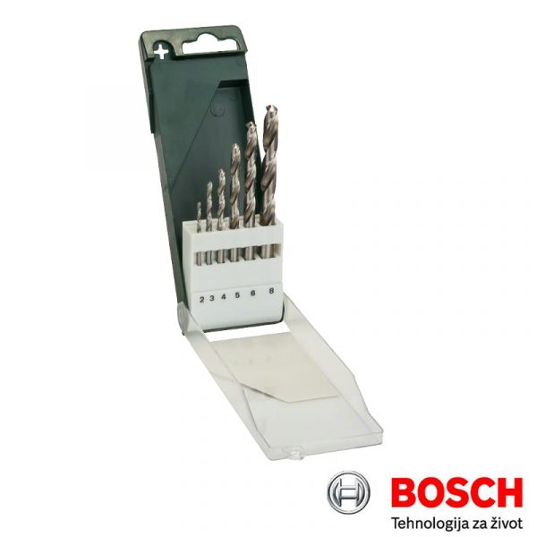 BOSCH® 6-delni set burgija za metal HSS-G, DIN 338