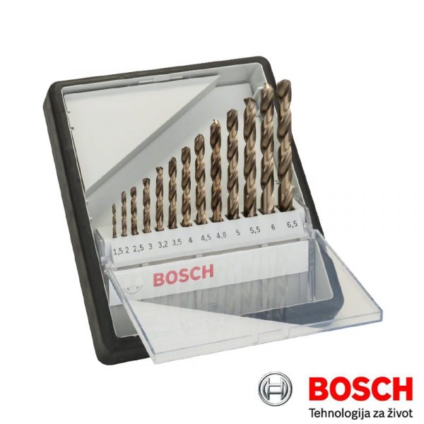 BOSCH® 13-delni Robust Line set burgija za metal HSS-Co