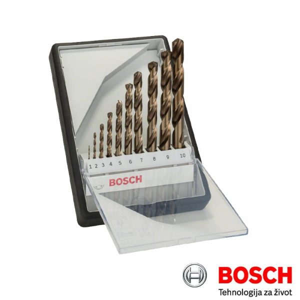BOSCH® 10-delni Robust Line set burgija za metal HSS-Co