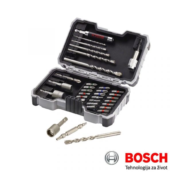 BOSCH® 35-delni set burgija i bitova odvrtača