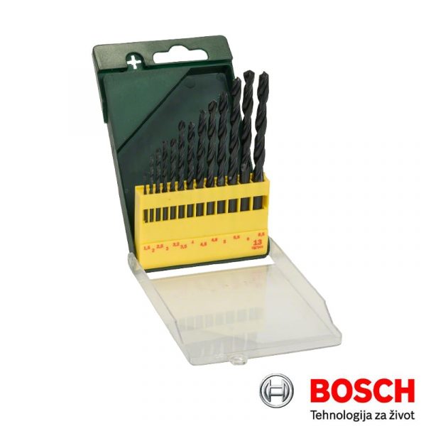 BOSCH® 13 – Delni set HSS – R burgija za metal