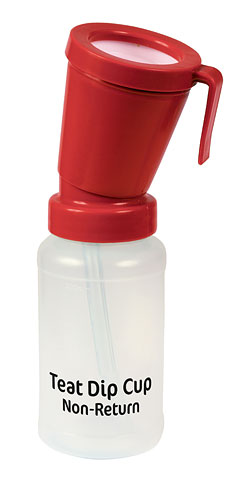 Čašica za dezinfekciju vimena – crvena