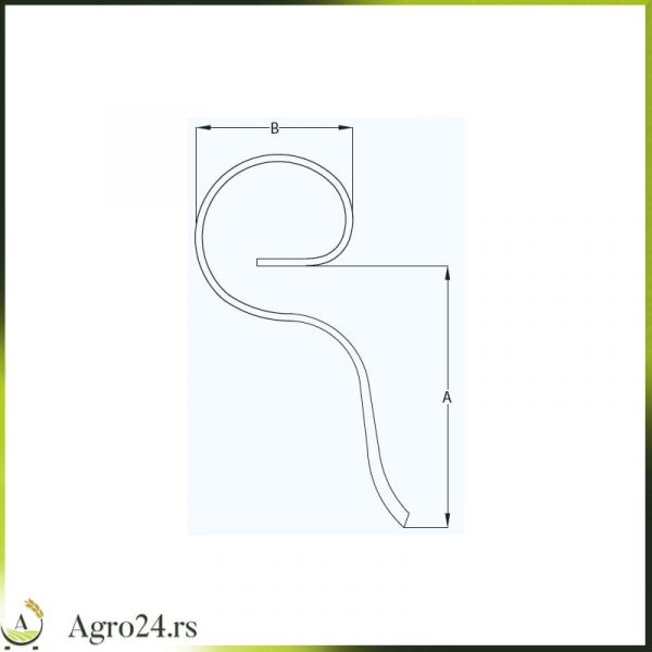 S opruga germinatorska L – 8X25