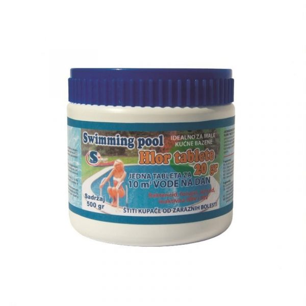 Hlor tablete Swimming Pool 20gr (pakovanje 25 tableta)