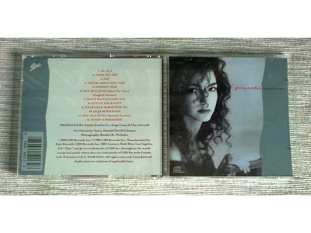 GLORIA ESTEFAN - Cuts Both Ways (CD) Made in US