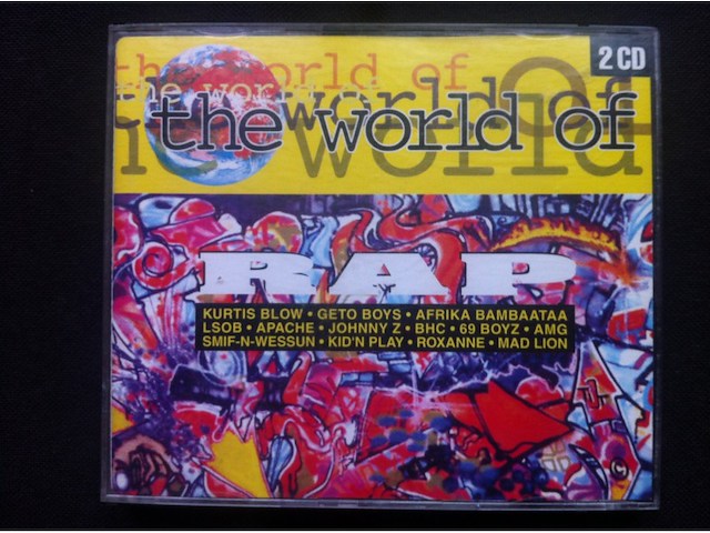 The World Of Rap - VARIOUS ARTIST   2CD    1996