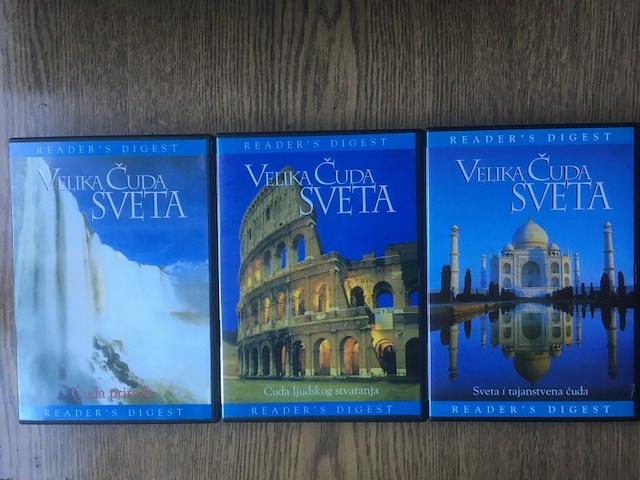 Velika čuda sveta 3 x DVD