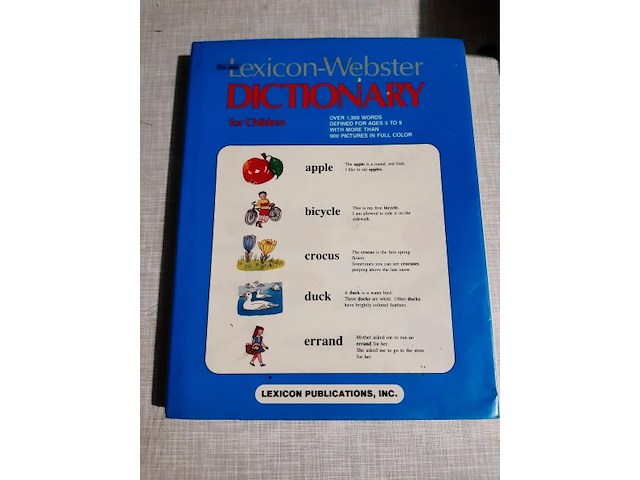 Lexicon Webster Dictionary for Children