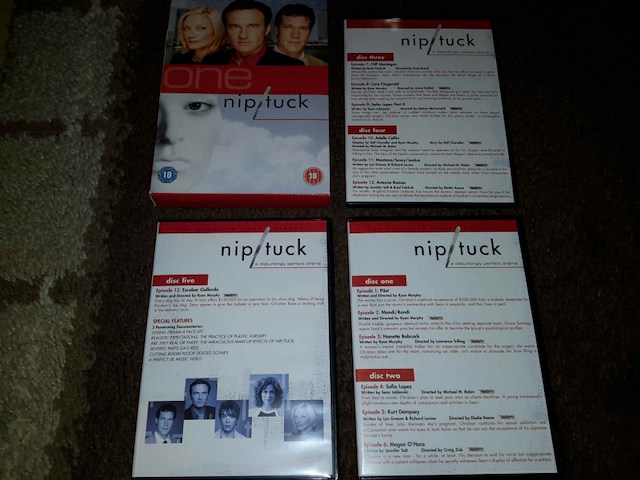 Nip/Tuck , The complete first season 5DVDa