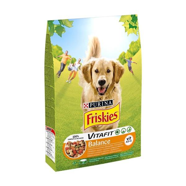 Friskies Dog Balance, piletina i povrće - 500gr