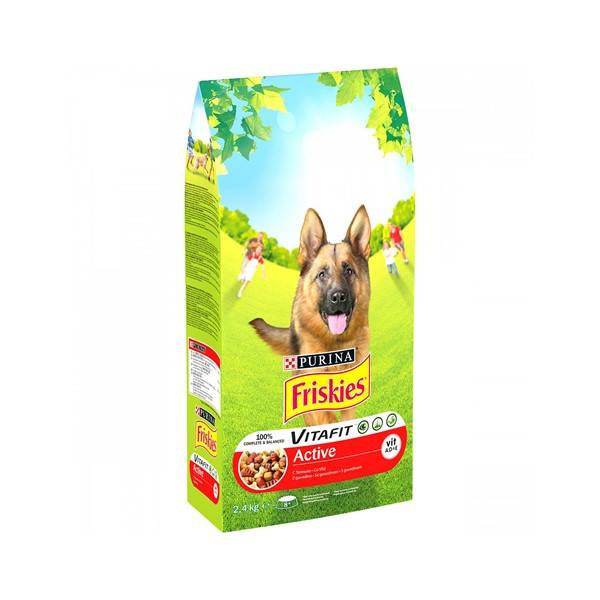 Friskies Dog Active, meso - 500gr