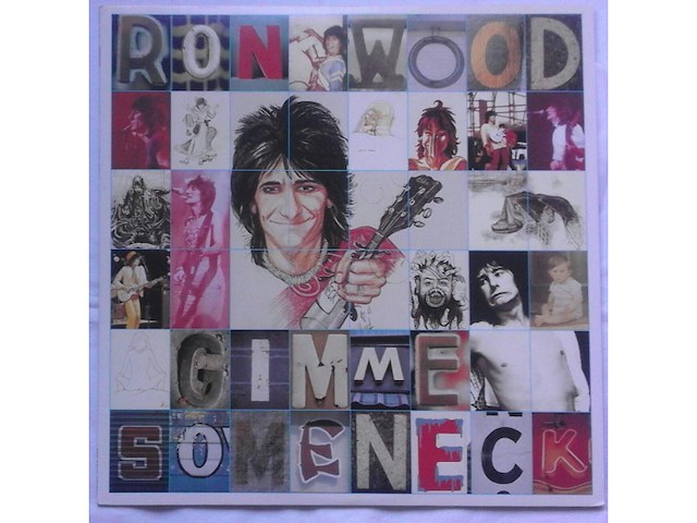 RON  WOOD  - GIMME SOME NECK (Japan Press)