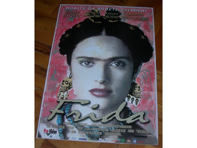 Frida (Salma Hayek) - filmski plakat