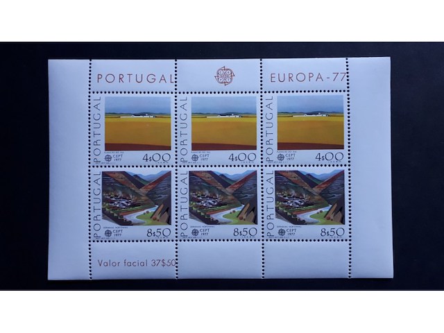 Europa CEPT - Portugal 1977. ** Čisto