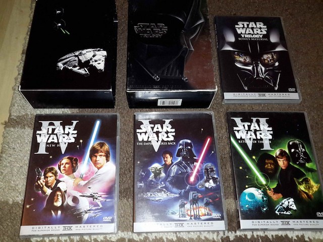 Star wars trilogy 4DVDa (!)