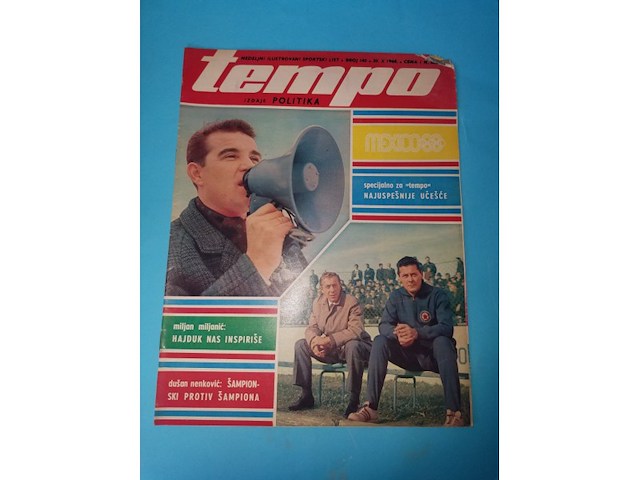 TEMPO BROJ 140 - 30.10.1968