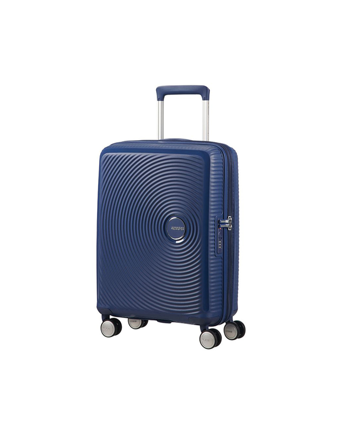 KOFER SOUNDBOX-SPINNER 55/20 MIDNIGHT NAVY BLUE TROLLEY American Tourister