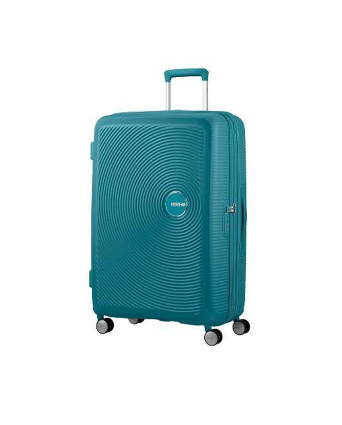 KOFER SOUNDBOX-SPINNER 77/28 TSA EXP JADE GREEN TROLLEY American Tourister