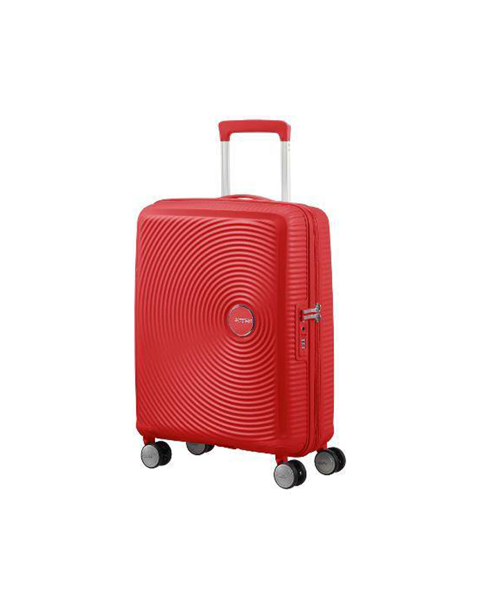 KOFER SOUNDBOX-SPINNER 55/20 TSA EXP CORAL RED TROLLEY American Tourister