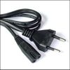 Power Supply Cable for Notebook Adapters, 2-pin