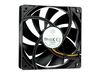 SilverStone FN121-P, FN Series Fan 12cm, 25,15dBA, 9 blades, fixed speed, Black [24]