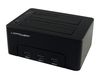 LC Power LC-DOCK-U3-HUB, External dock for 2x2.5/3.5" SATA HDD/SSD with 3xUSB3.0 hub, USB3.0