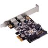 SilverStone EC04-E, PCI express card 4 x USB 3.0 (2 x external + 1 x dual port internal connector)