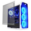 LC POWER Gaming 988W Blue Typhoon, ATX, 2x3.5", 2x2.5", 4xFan, Audio/USB3.0, acrylic side panel, transparent front panel