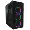 LC POWER Gaming 998B Rambot, ATX, 5x3.5", 3x2.5", 4x120mm RGB fans, Audio/USB3.0, tempered glass side panel