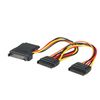 SATA Y-Power Cable, SATA to 2xSATA