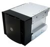 SilverStone CFP51B, cooling front panel, converter 3x5.25" into 4x3.5", Aluminium, Black [24]