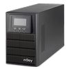 NJOY Aten PRO 1000, 1000VA/900W, Online UPS, LCD, 3xOutlets, USB/RS232