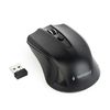 Gembird MUSW-4B-04, Wireless optical mouse, 800-1600dpi, USB Nano-receiver, black