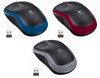 Logitech M185, Wireless Mouse, micro USB receiver, blue