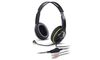 Genius HS-400A, Rotational Headset, Volume Control, green/blue