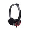 Gembird MHS-002, Stereo headphones with microphone, 3.5mm, black