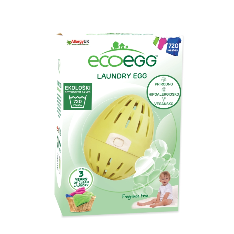 ECOEGG ekološki deterdžent za pranje veša, bez mirisa ( za 720 pranja)