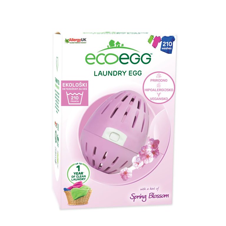 ECOEGG ekološki deterdžent za pranje veša (Miris proleća - pakovanje za 210 pranja)